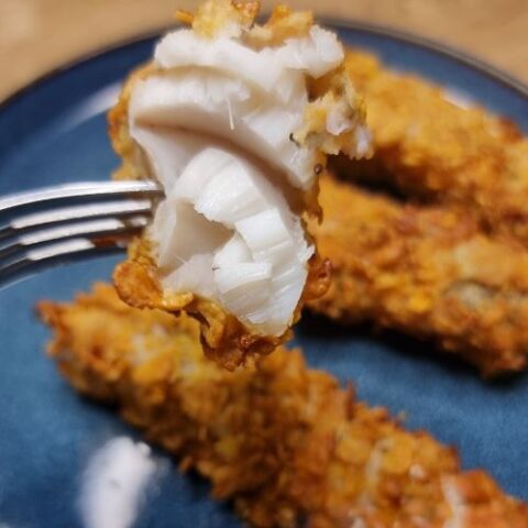 Panierowany dorsz paluszki rybne z Air Fryer - airfryer-przepisy.pl